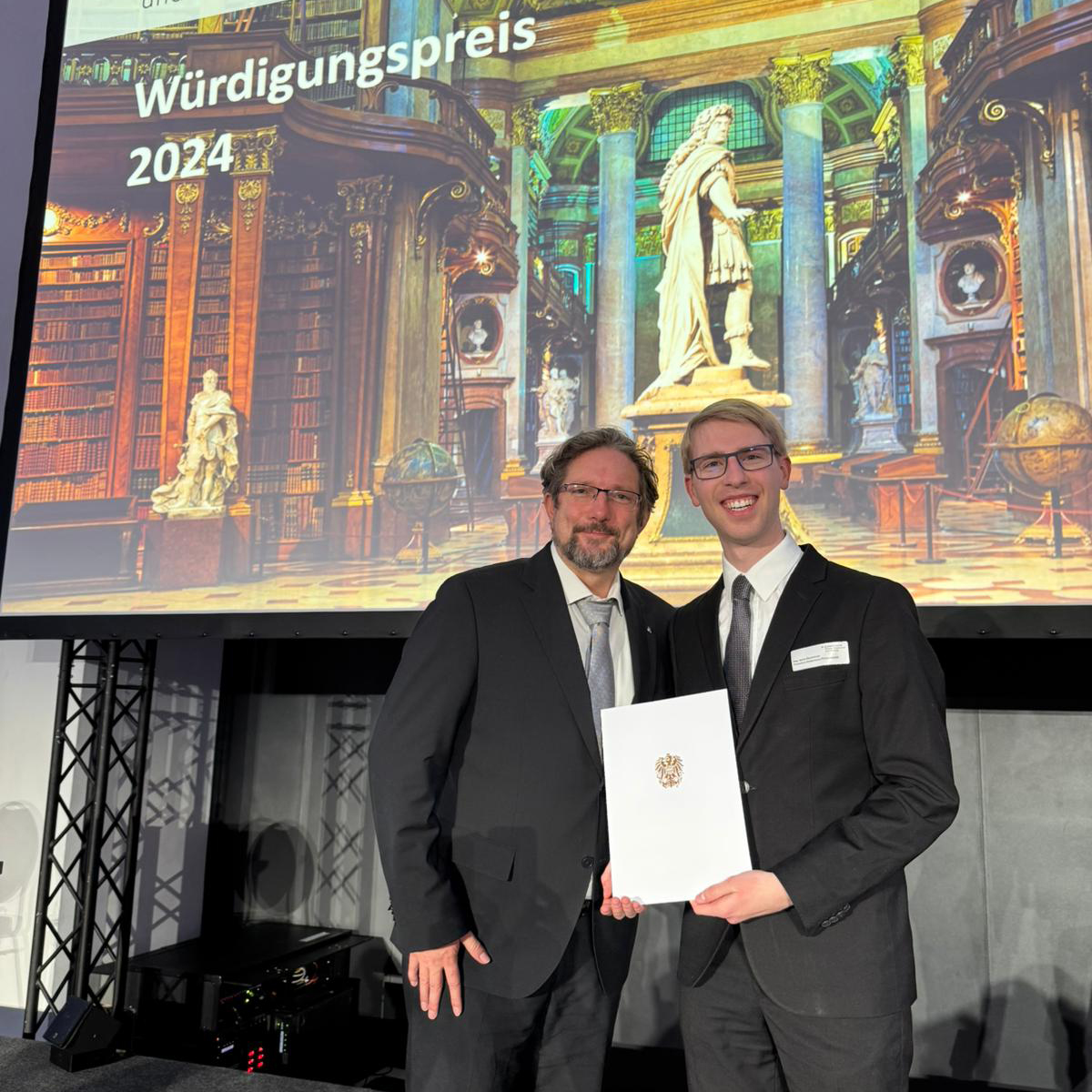 Pharmazie-Alumnus Moritz Marschhofer mit Würdigungspreis des ...